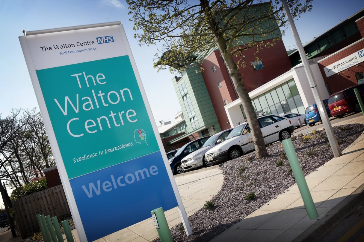 Antimicrobial wall cladding specified for neuroscience hospital